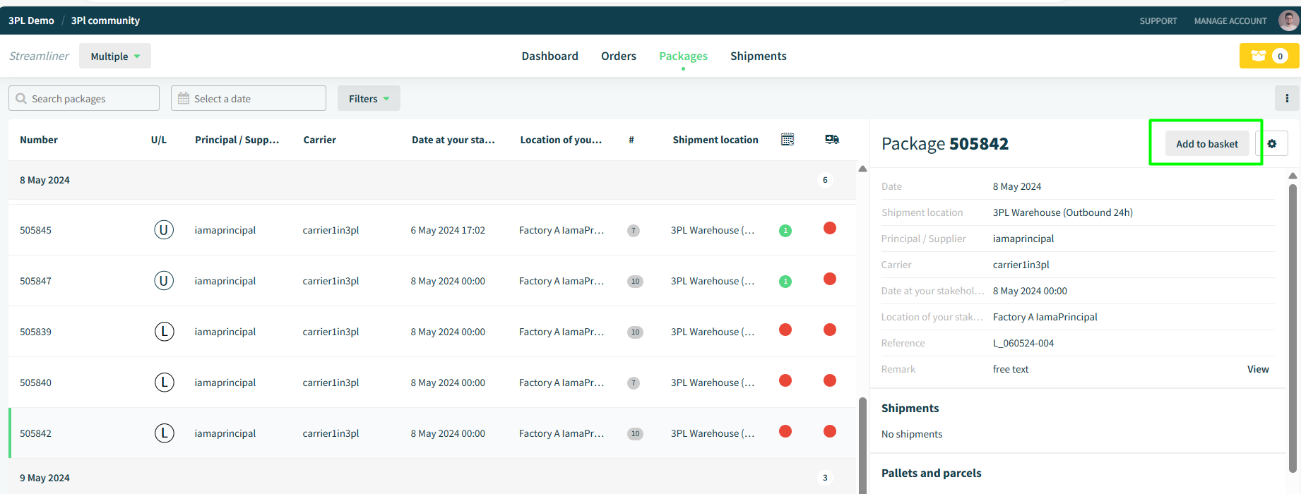 How to set a Loading Sequence for a shipment – Streamliner Support