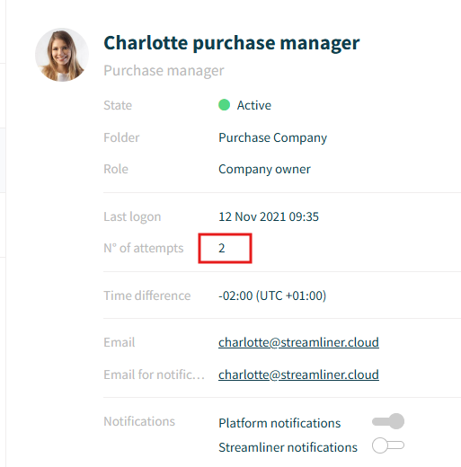 How to reset user access after to many login attempts – Streamliner Support