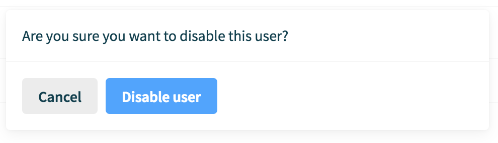 How to disable a User – Streamliner Support