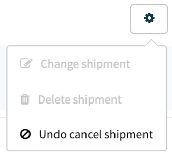 How to cancel a Shipment – Streamliner Support