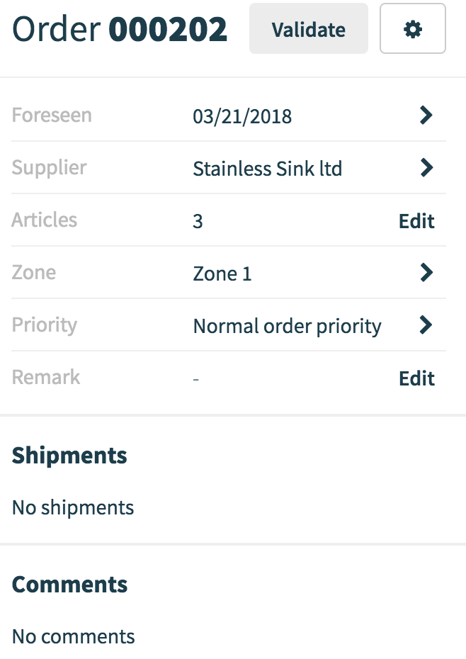 How to validate an Order – Streamliner Support
