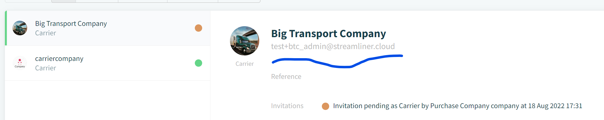 Step by step guide to Invite & Involve carriers as a supplier ...